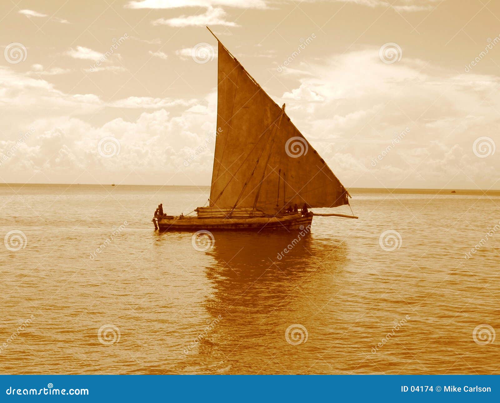Sailing Dhow Stock Images - Image: 4174