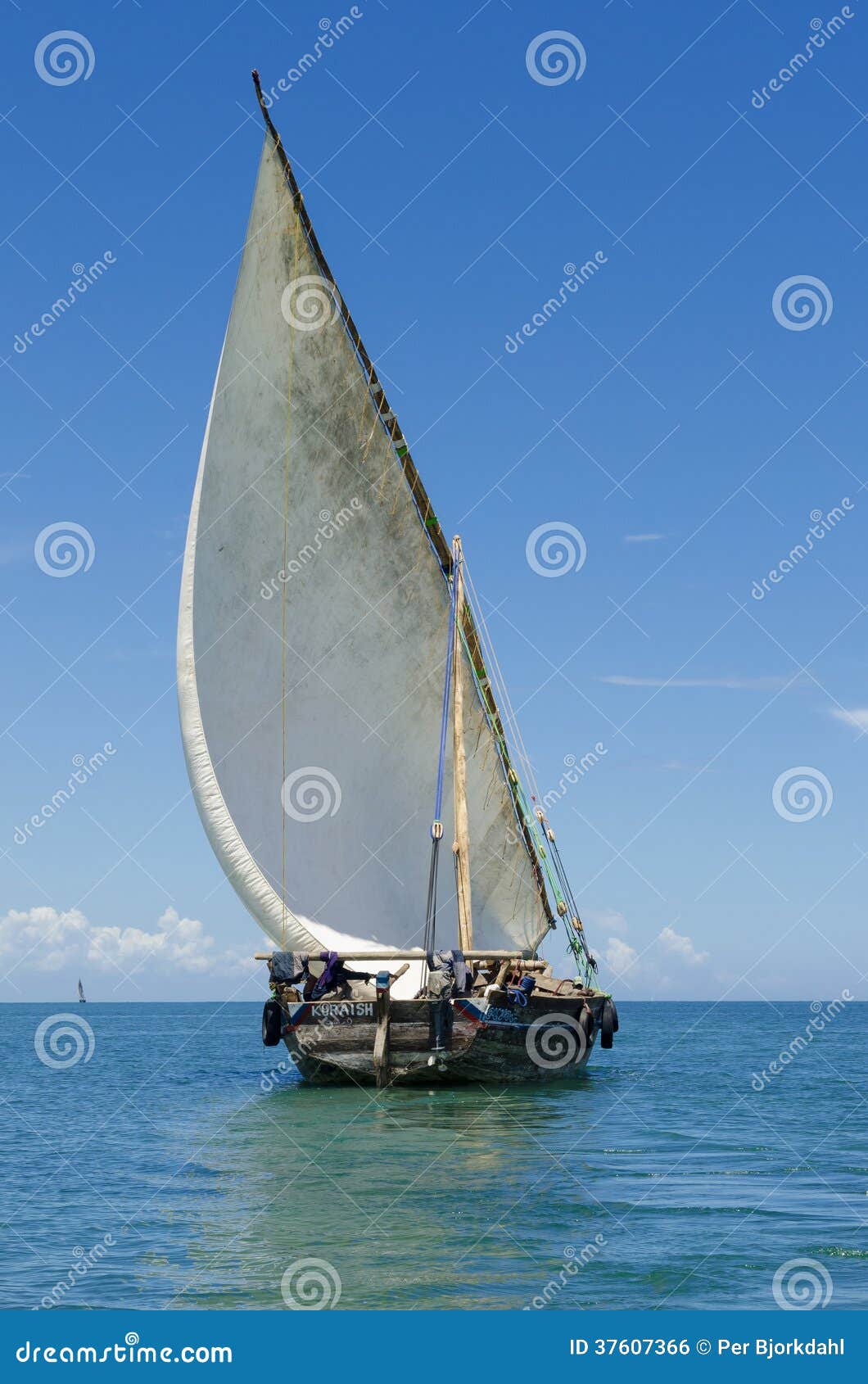 Sailing dhow editorial photo. Image of sailing, transport - 37607366