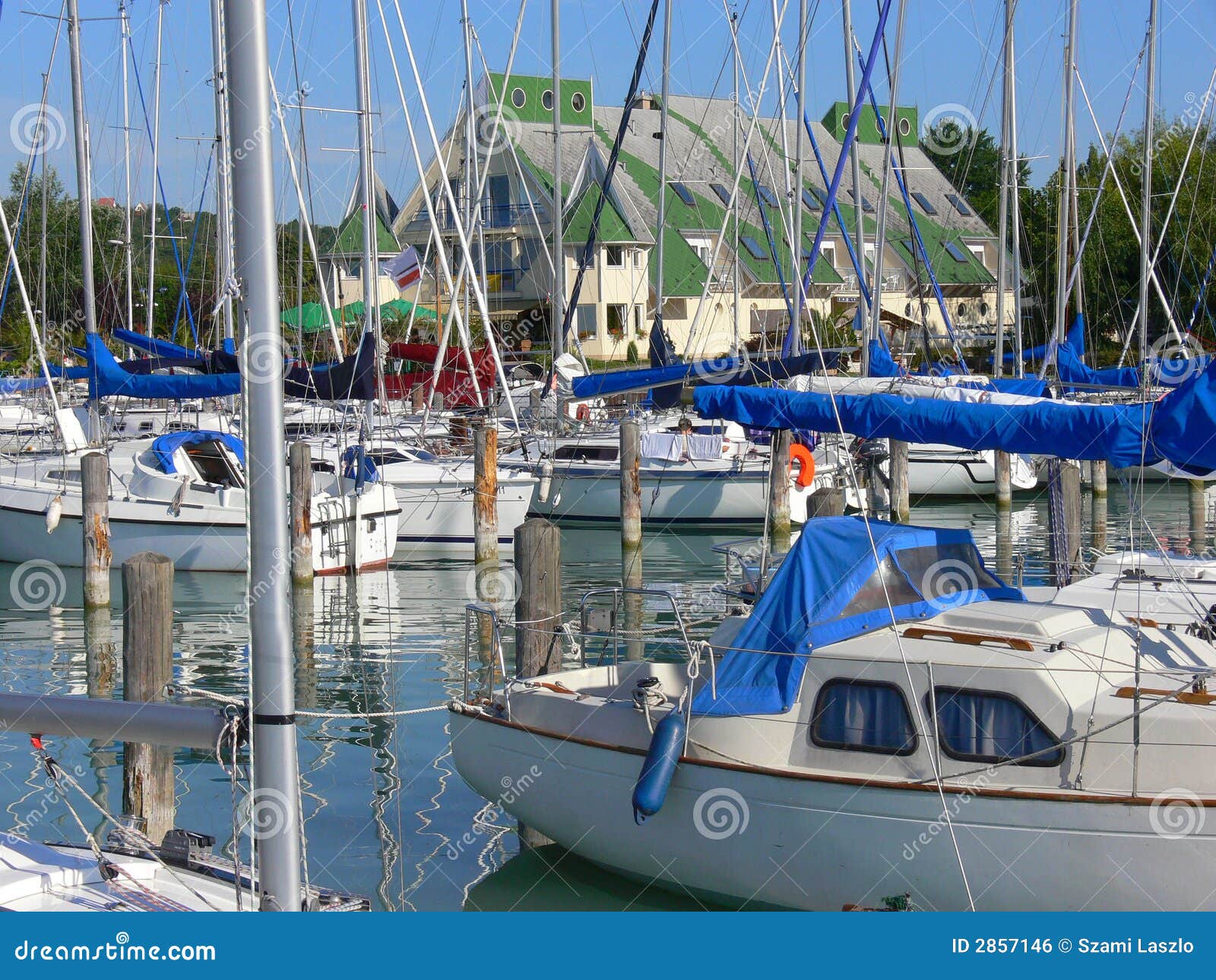 Sailing harbor stock photo. Image of people, lake, ships - 2857146