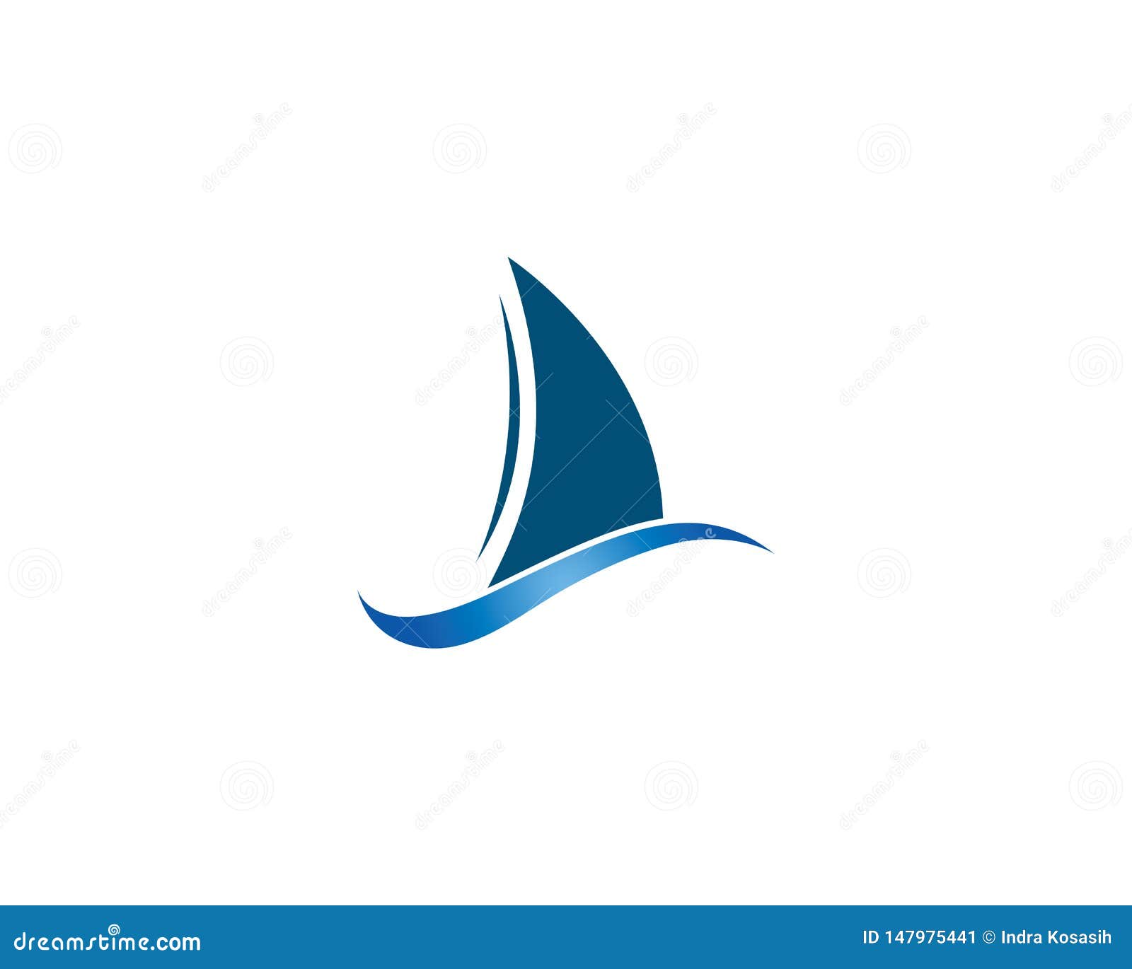 Sailing logo vector icon stock vector. Illustration of cruise - 147975441