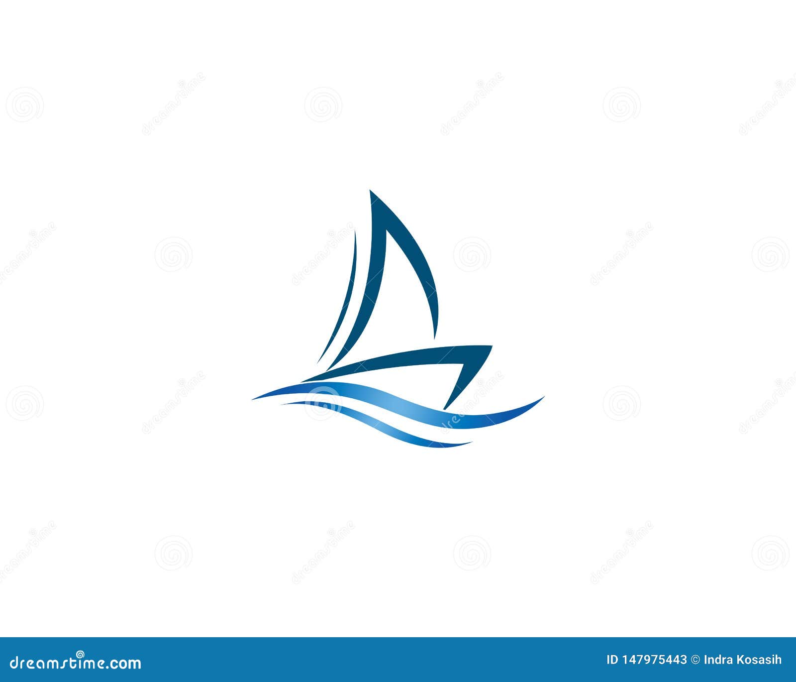 Sailing logo vector icon stock vector. Illustration of company - 147975443