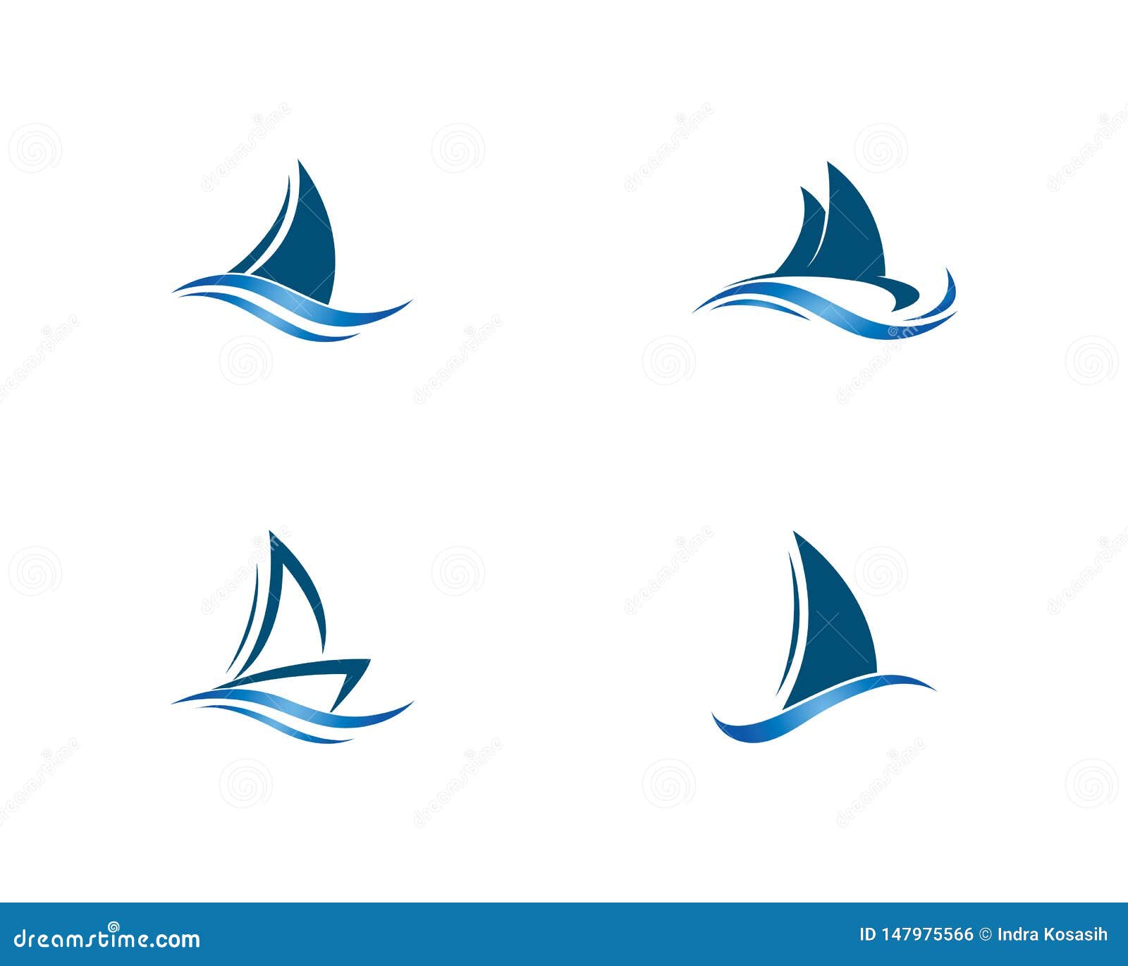 Sailing logo vector icon stock vector. Illustration of cruise - 147975566