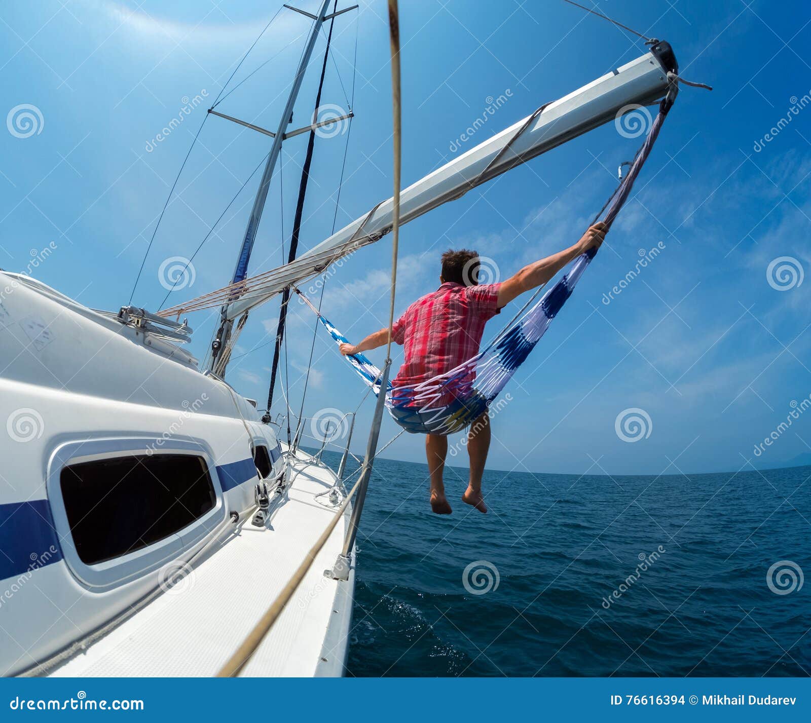 Sailing stock photo. Image of team, lady, girl, wind - 76616394