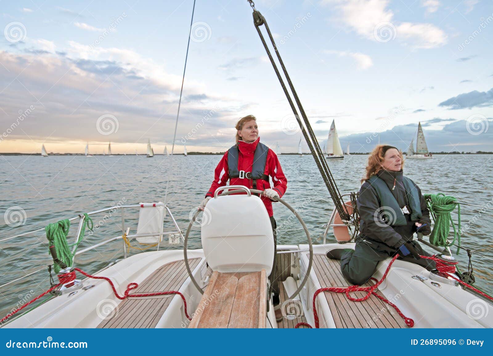 Sailing in the Netherlands stock photo. Image of ijsselmeer - 26895096