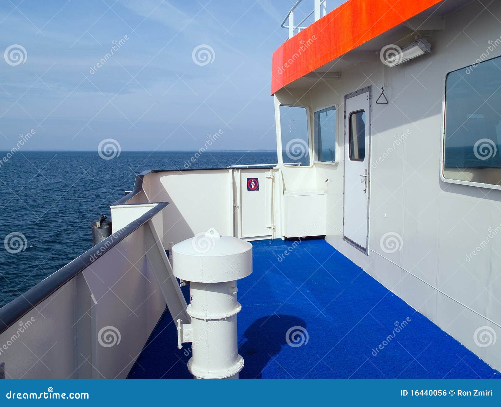 Sailing Onboard a Ferry Boat Stock Photo - Image of norway, passenger ...