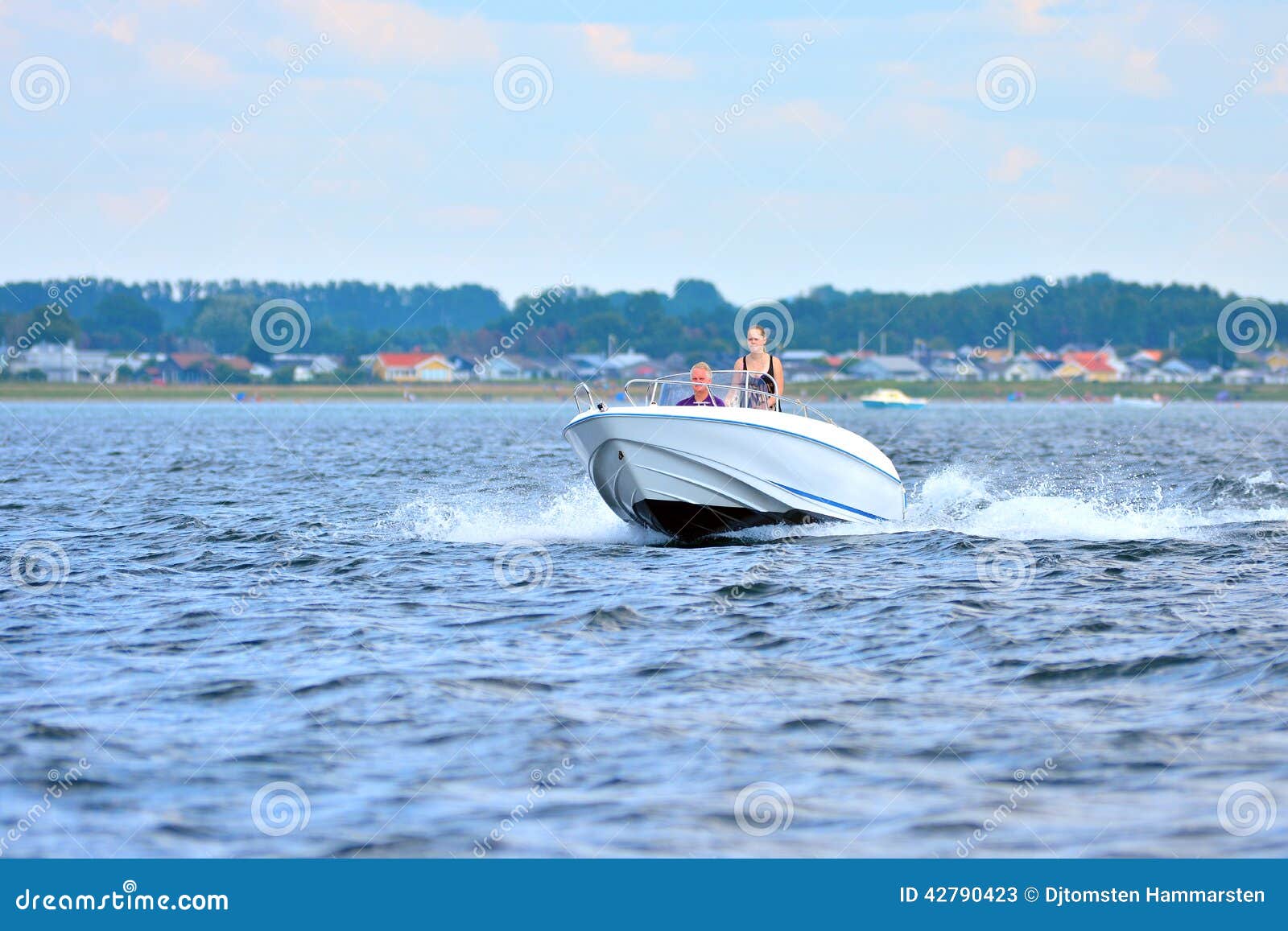 Sailing and power boat editorial stock photo. Image of boating - 42790423