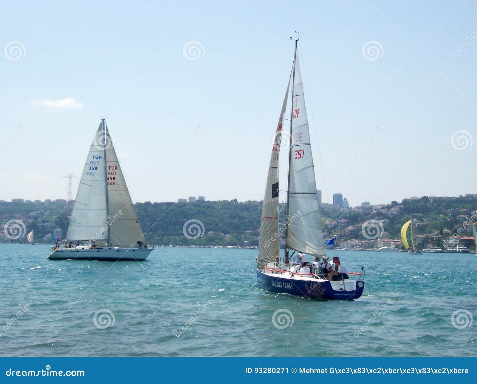 Sailing race editorial photo. Image of dinghy, sailing - 93280271