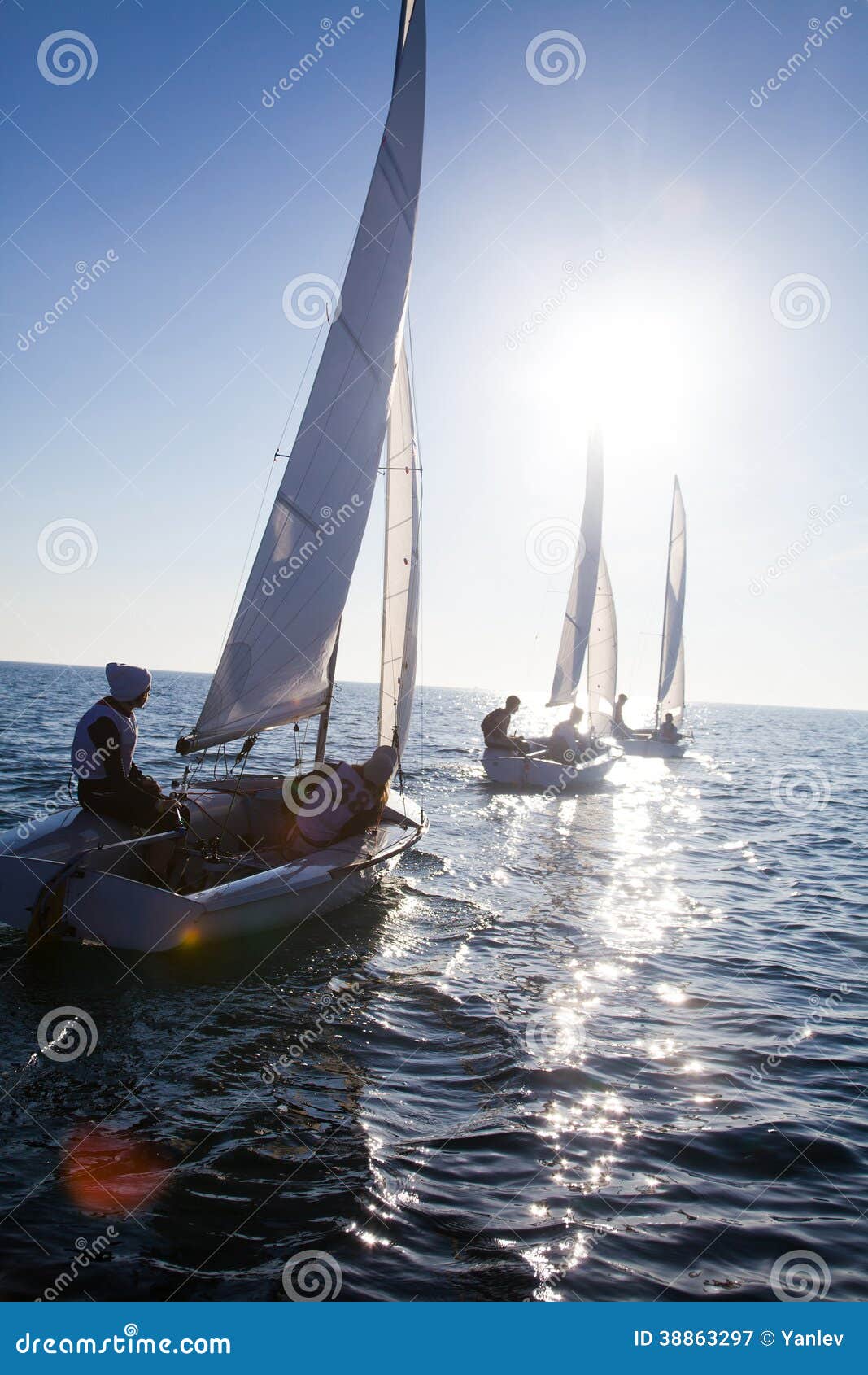Sailing Regatta stock image. Image of success, blue, hobbies - 38863297