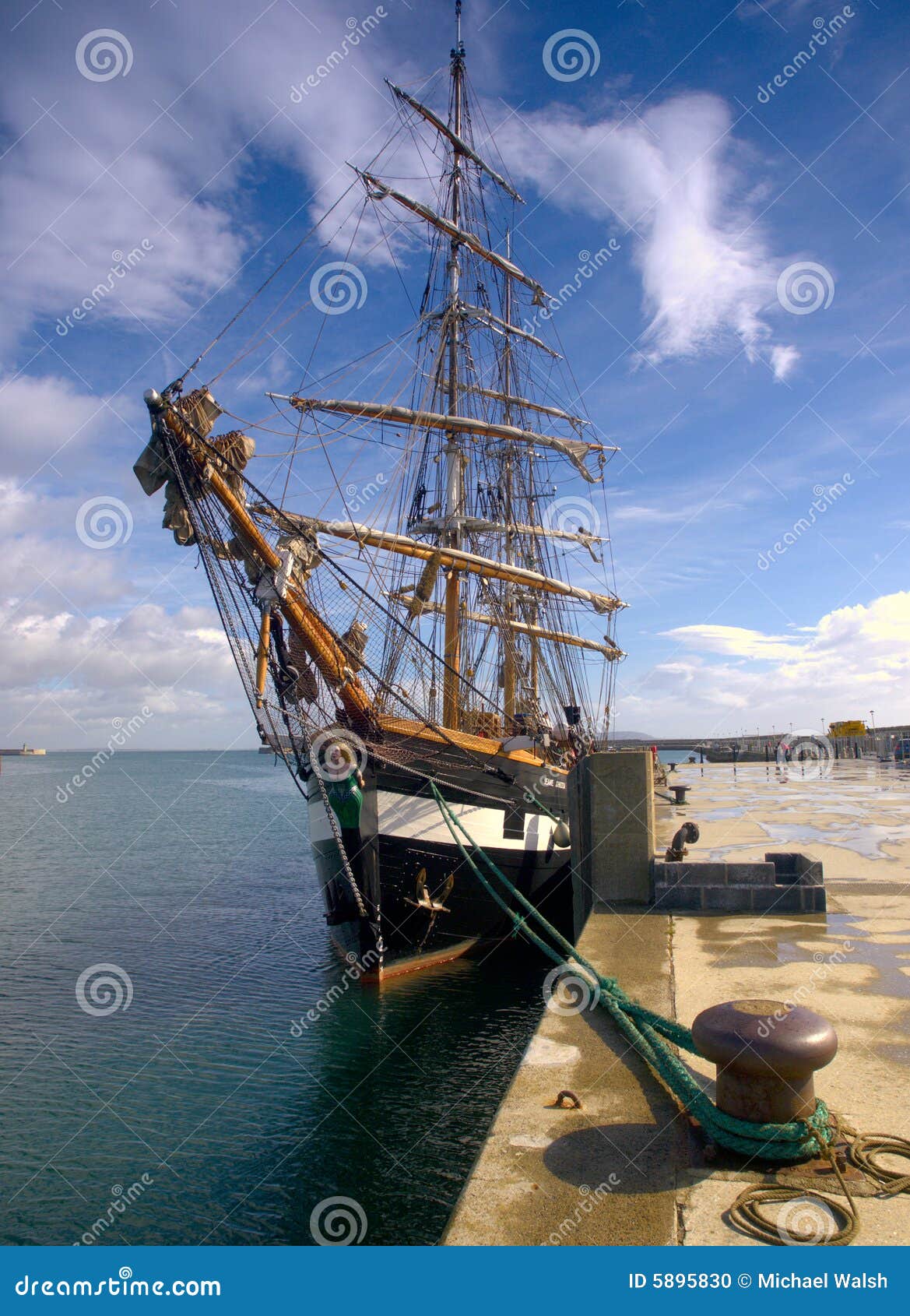 Sailing Ship stock photo. Image of maritime, rigging, mast - 5895830