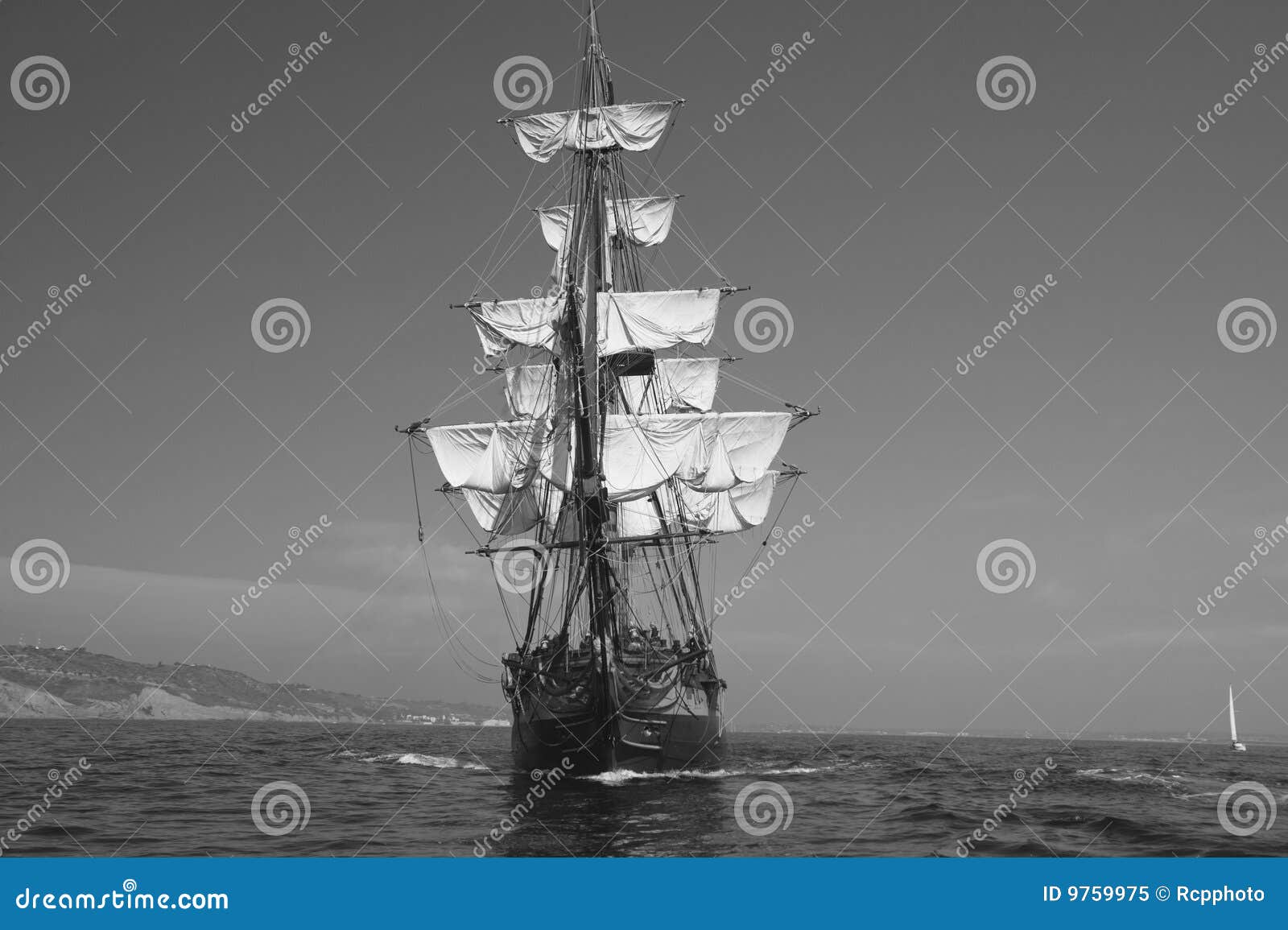 Sailing Ship stock image. Image of direction, master, sailing - 9759975