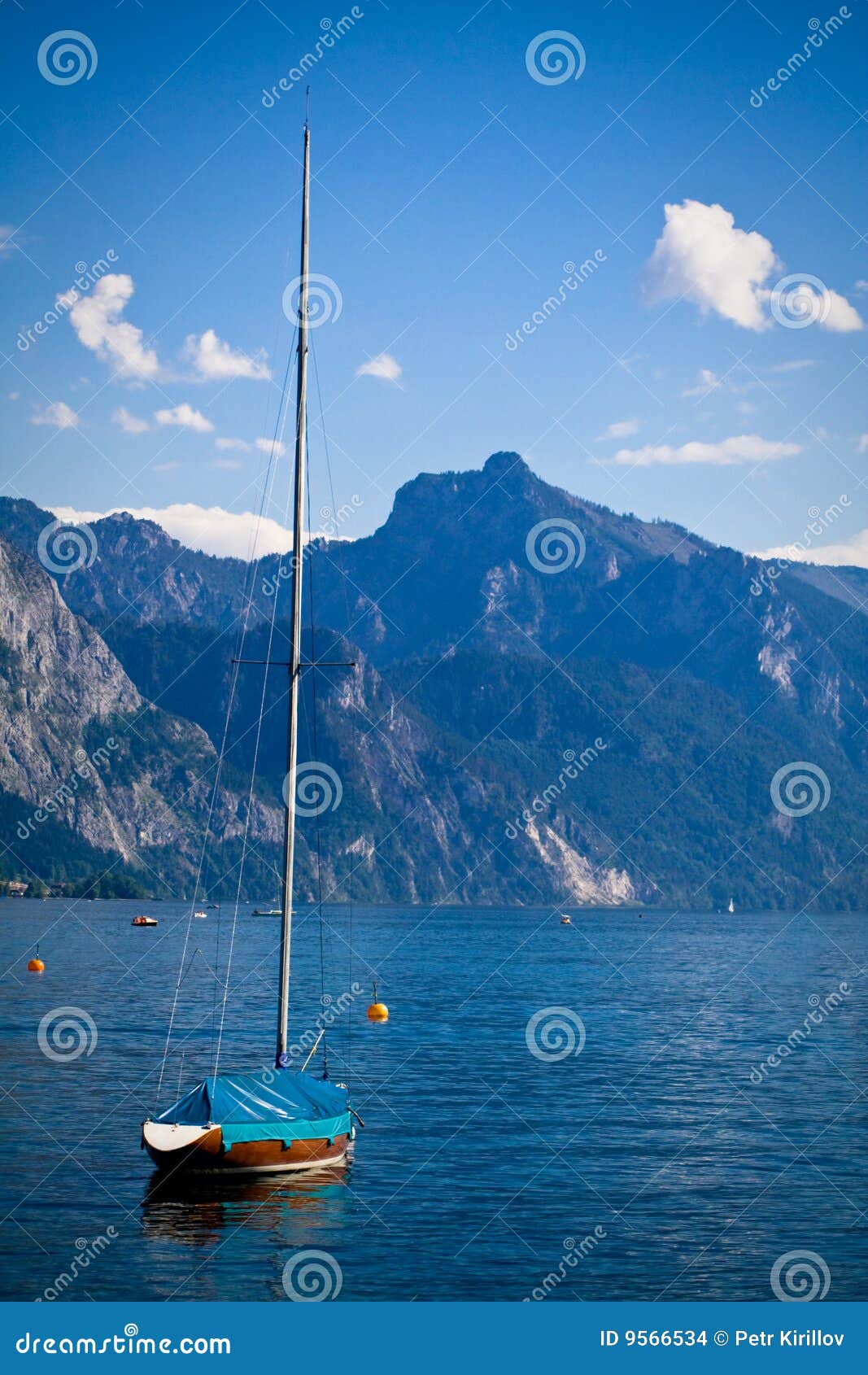 Sailing ship on berth stock photo. Image of maritime, ship - 9566534