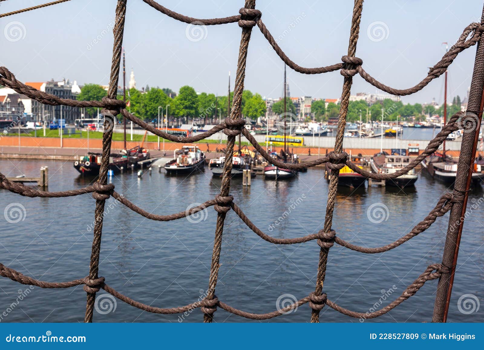Sailing ship stock image. Image of brig, ocean, rigging - 228527809
