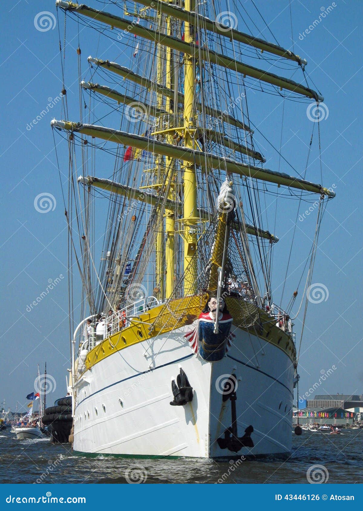 Sailing ship editorial photo. Image of view, mast, history - 43446126