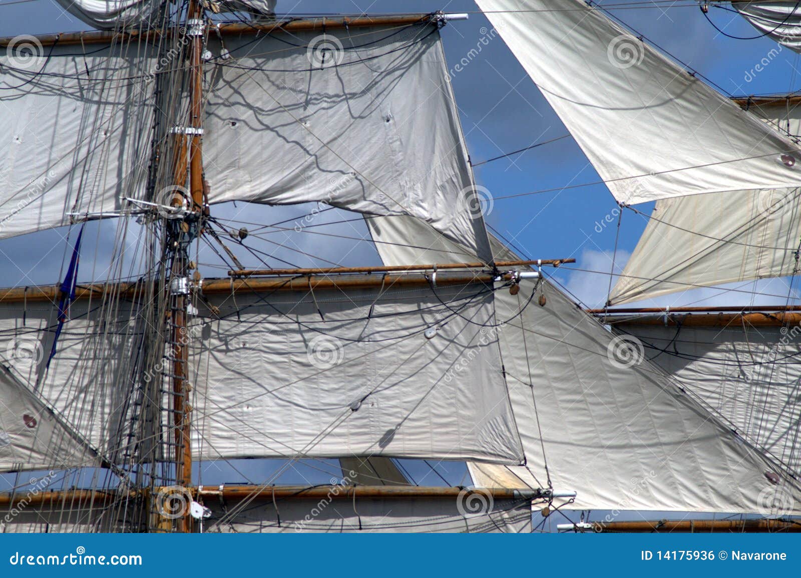 Sailing Ship with Mast and Rig Stock Photo - Image of travel, abstract ...