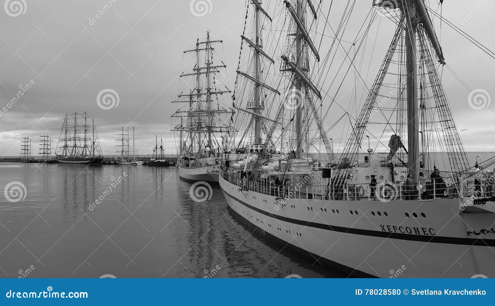 Sailing ships at sea berth editorial image. Image of travel - 78028580