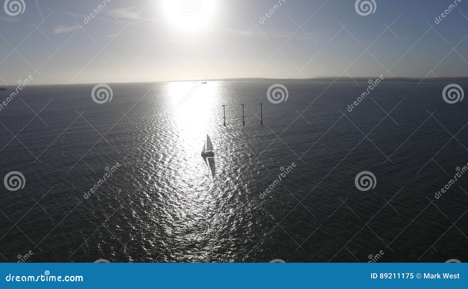 Sailing in the Solent editorial image. Image of sunset - 89211175