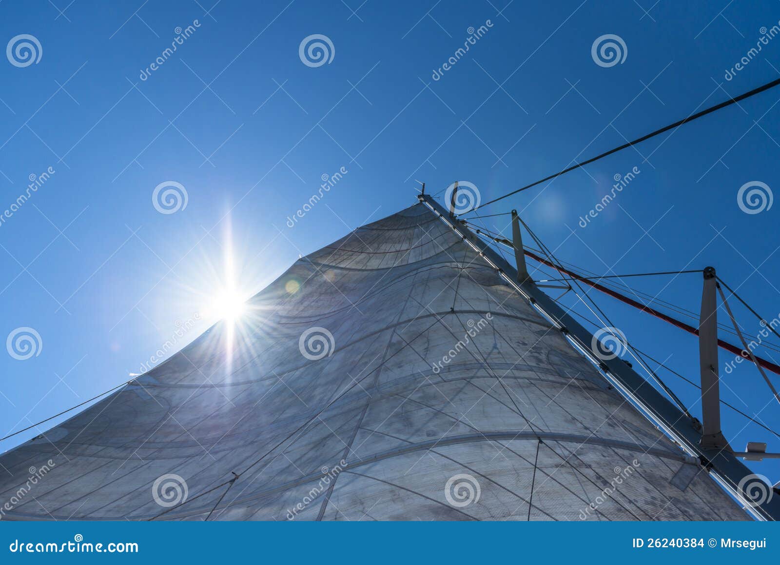 Sailing in the Sunshine stock photo. Image of evening - 26240384