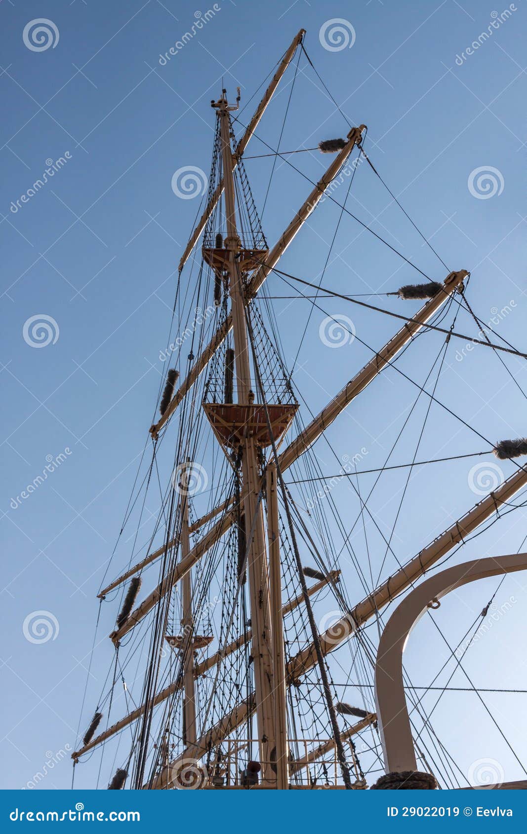 Sailing tackles. stock image. Image of mast, naval, freedom - 29022019