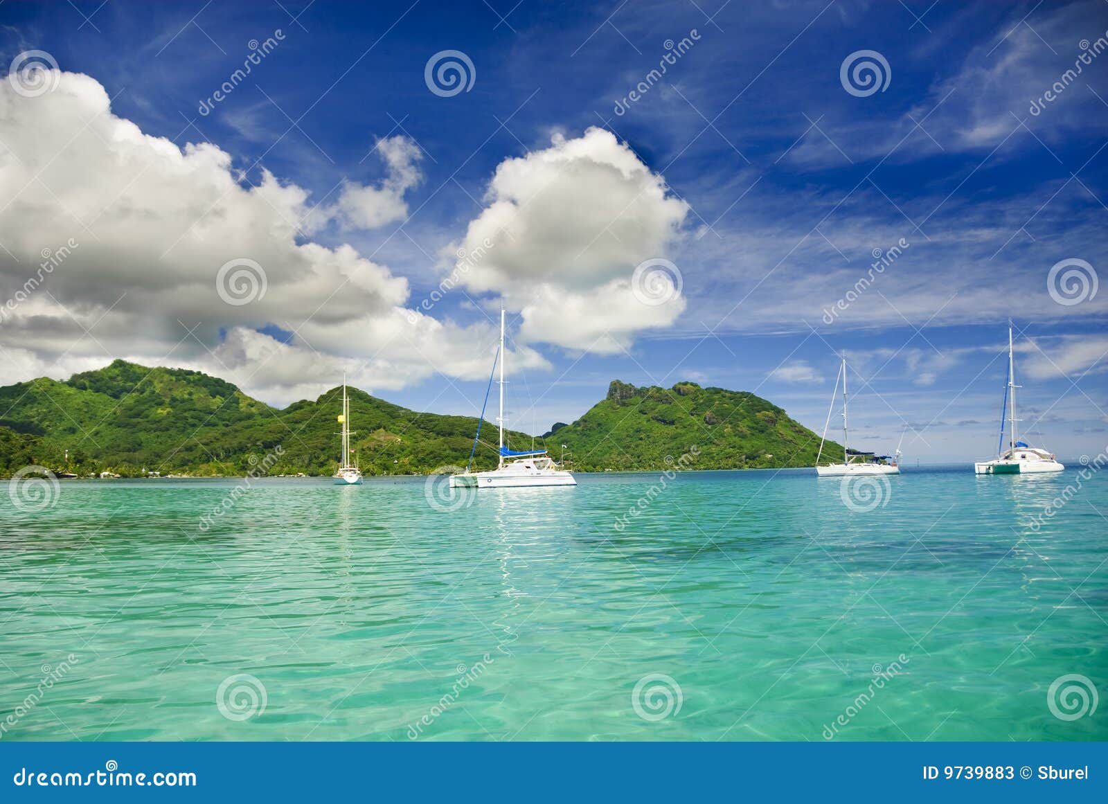Sailing in the tropics stock image. Image of sand, holiday - 9739883