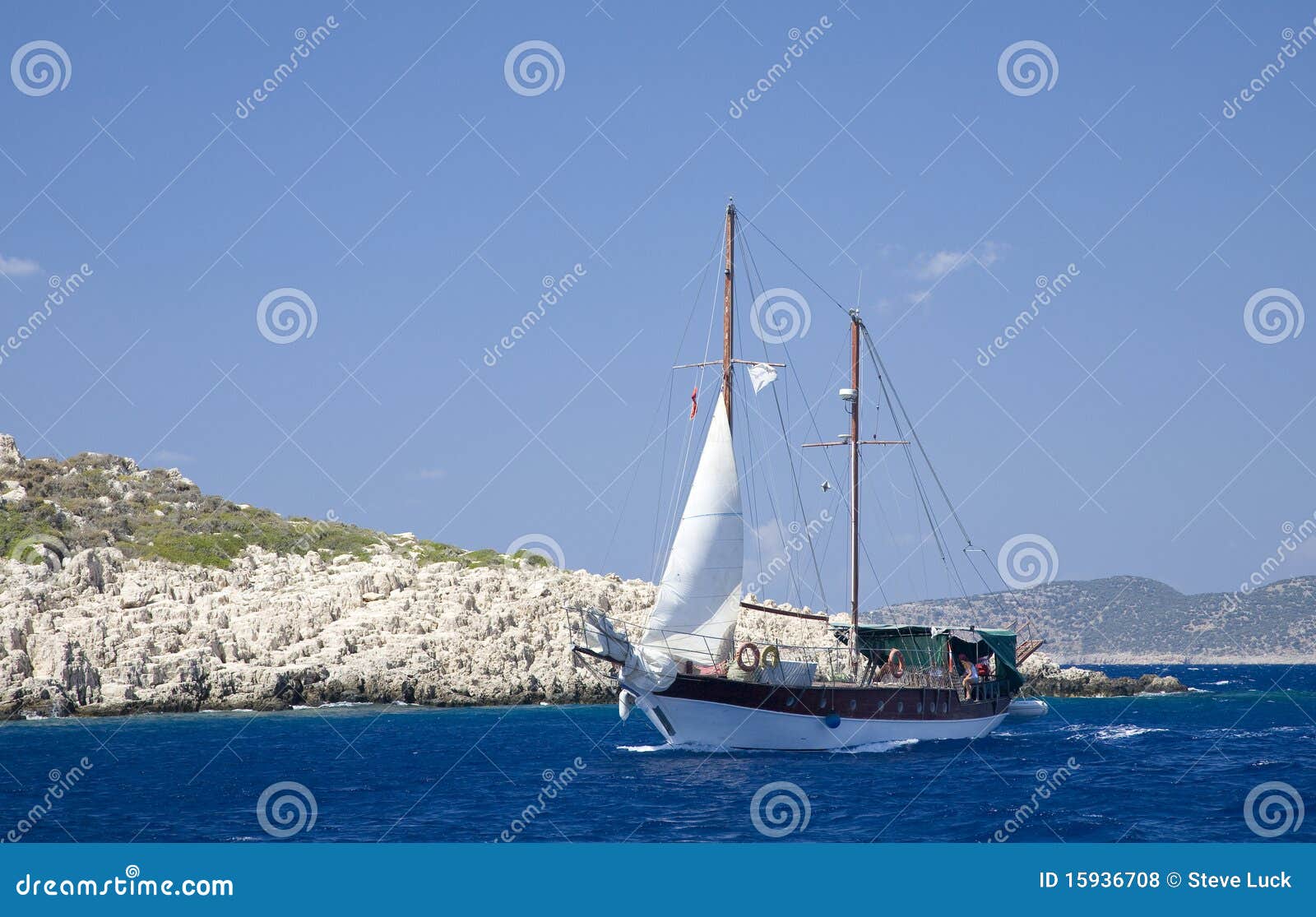 Sailing the Turquoise Coast Stock Photo - Image of sailing, anatolia ...
