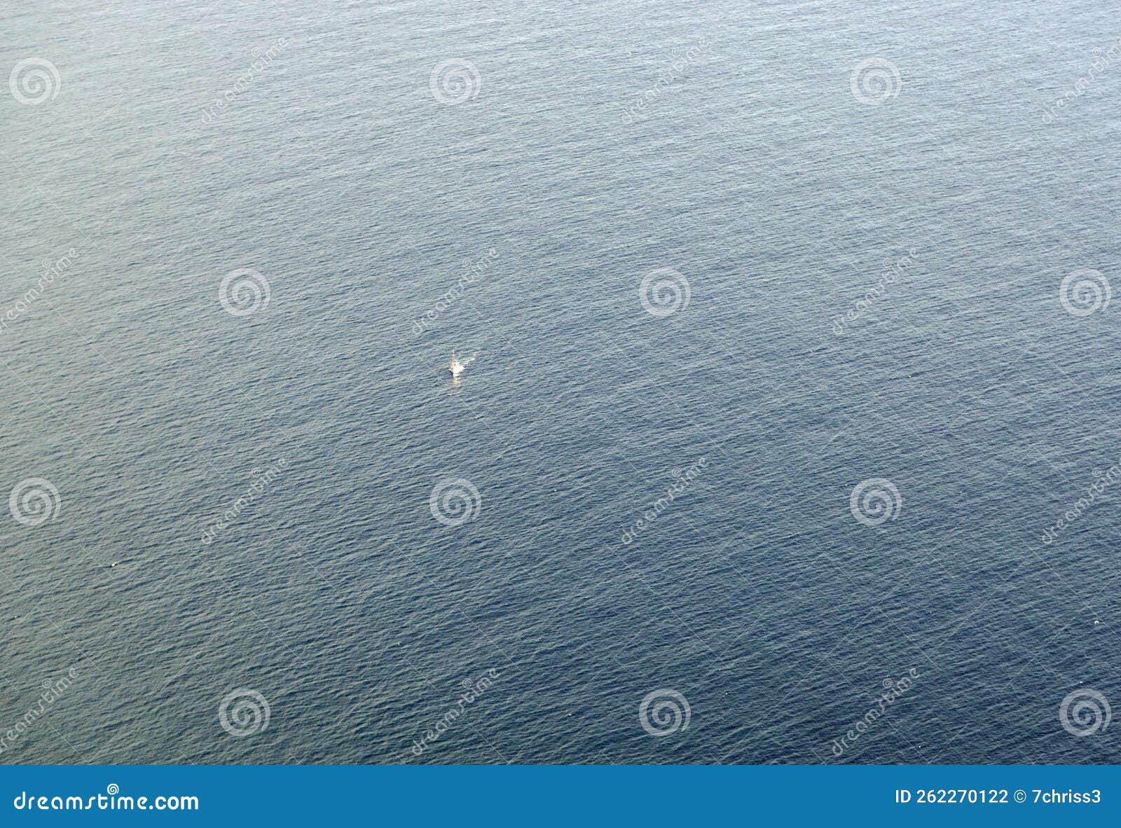 Sailing Vessel in the Deep Blue Ocean Stock Photo - Image of beautiful ...