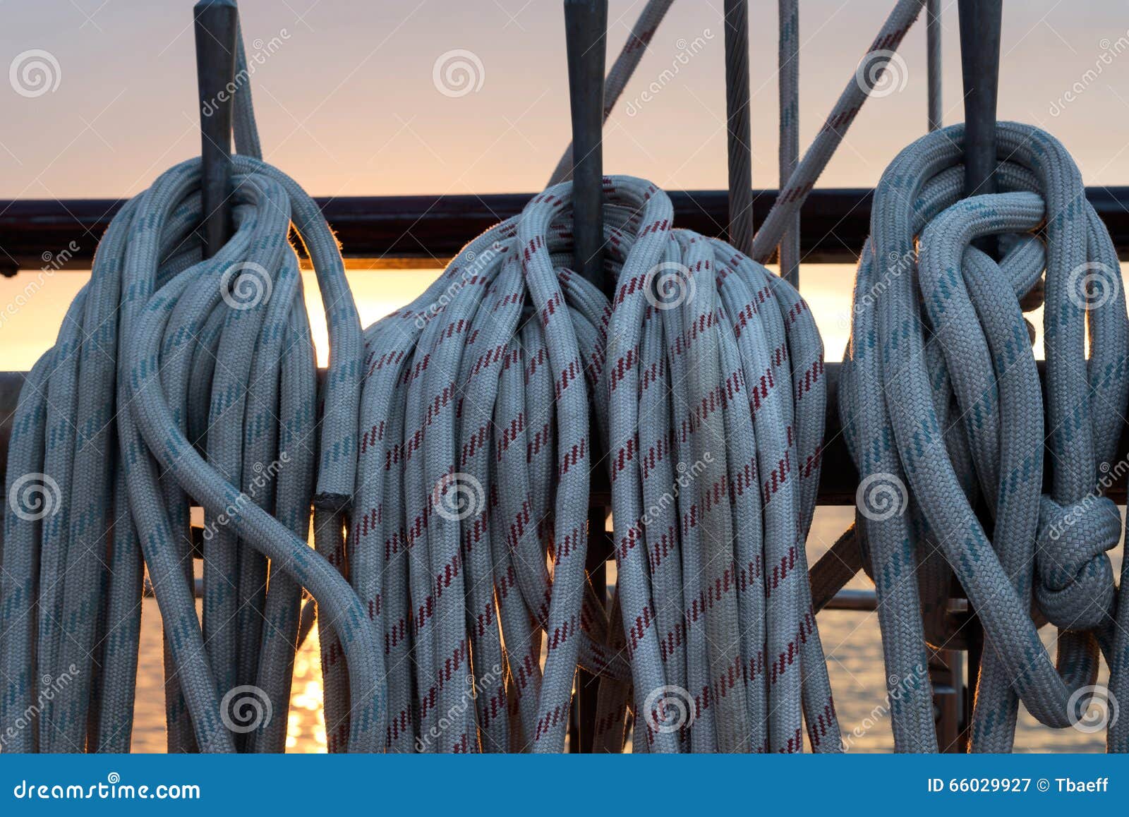 Sailing vessel ropes stock image. Image of travel, background - 66029927