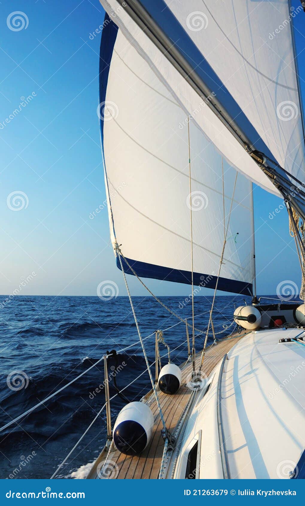 Sailing with wind stock image. Image of nautical, anchor - 21263679