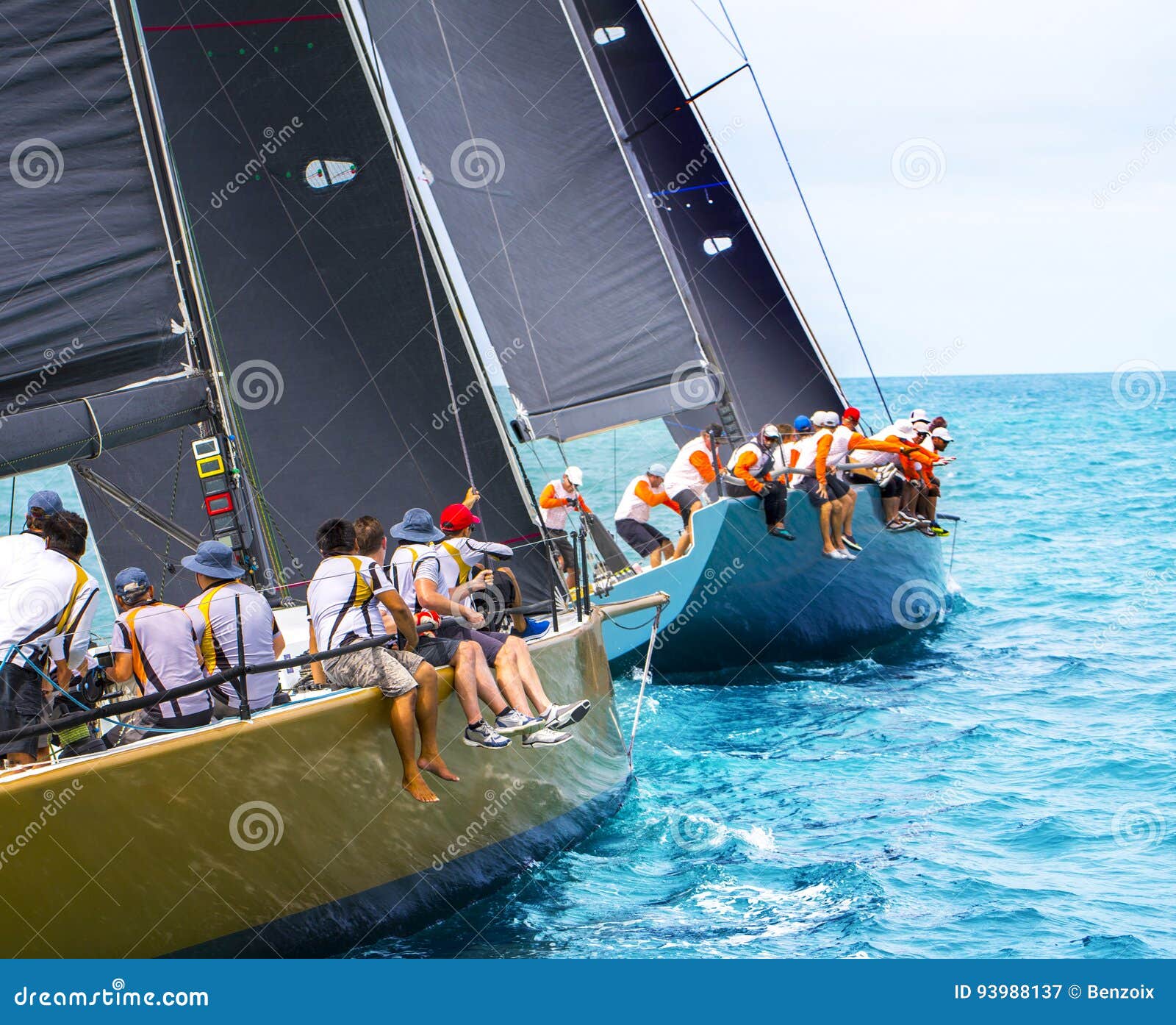 Sailing Yachts Regatta. Yachting Editorial Photography - Image of race ...