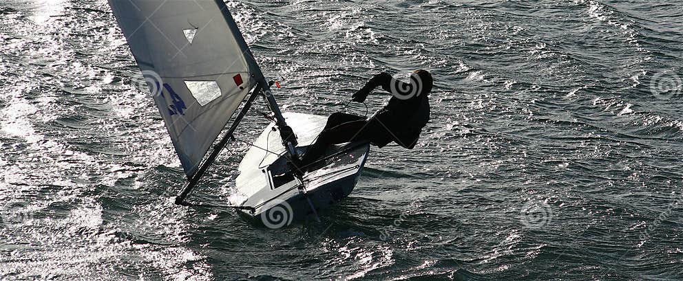 Sailor stock image. Image of dynamic, sailing, water, sailboat - 8368963
