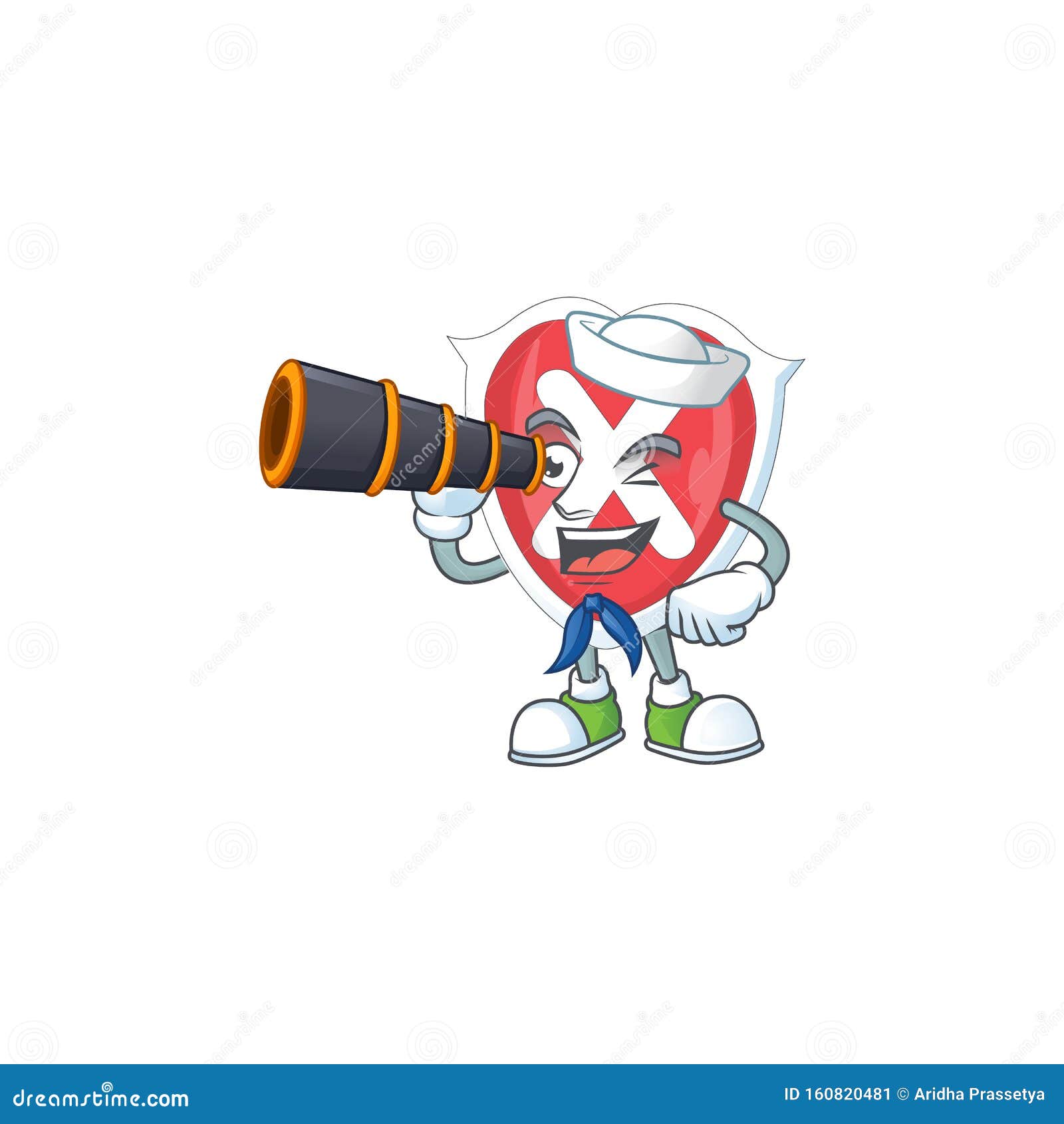 Mariner's Cross, Nautical Symbol Of Faith Clipart. Royalty-Free Stock ...