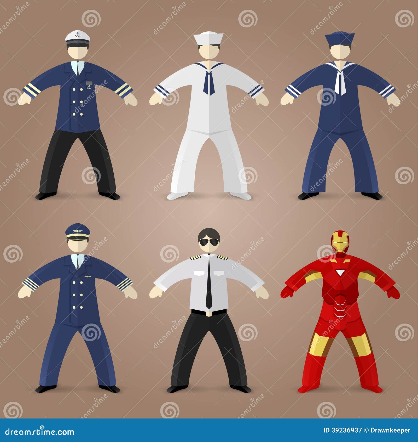 Sailor and pilot captains editorial photography. Illustration of ...