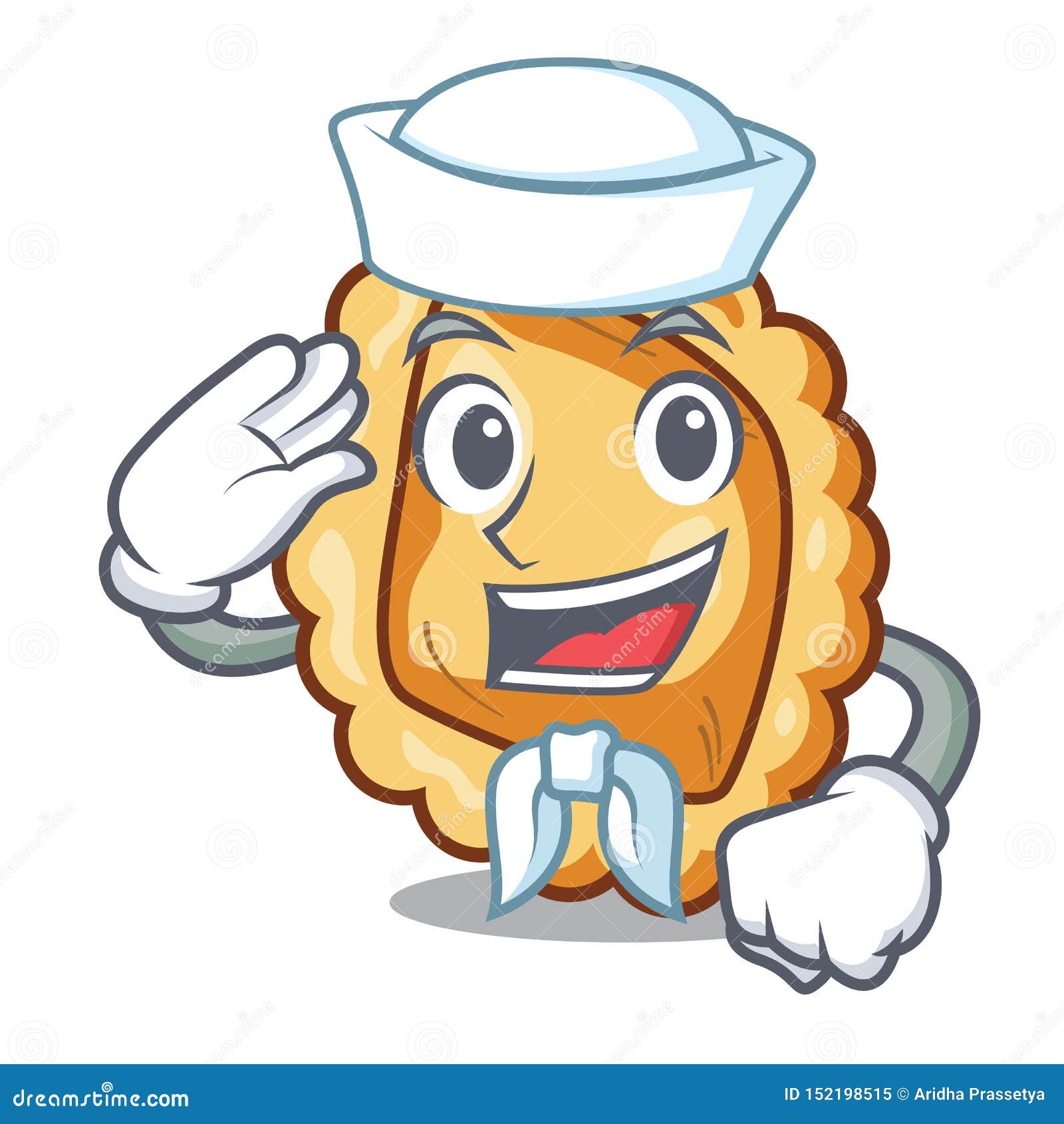 Sailor Ravioli Is Served In Cartoon Plate | CartoonDealer.com #152198515