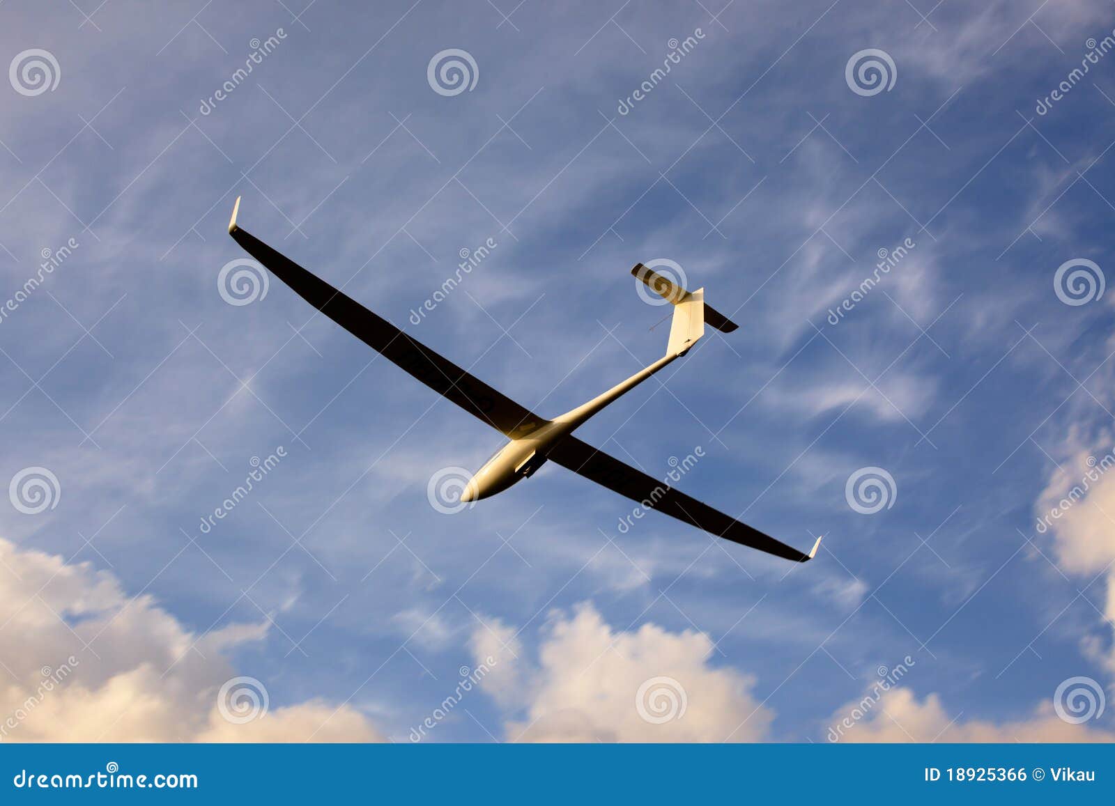Sailplane stock photo. Image of glider, aeroplane, wings - 18925366