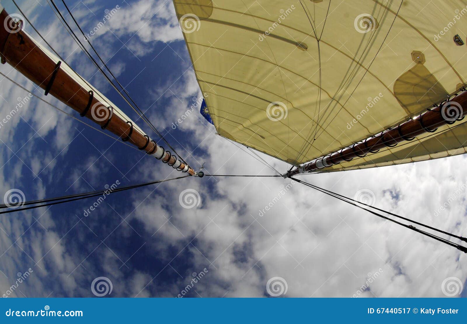Sails Overhead and Sky stock image. Image of vista, nature - 67440517