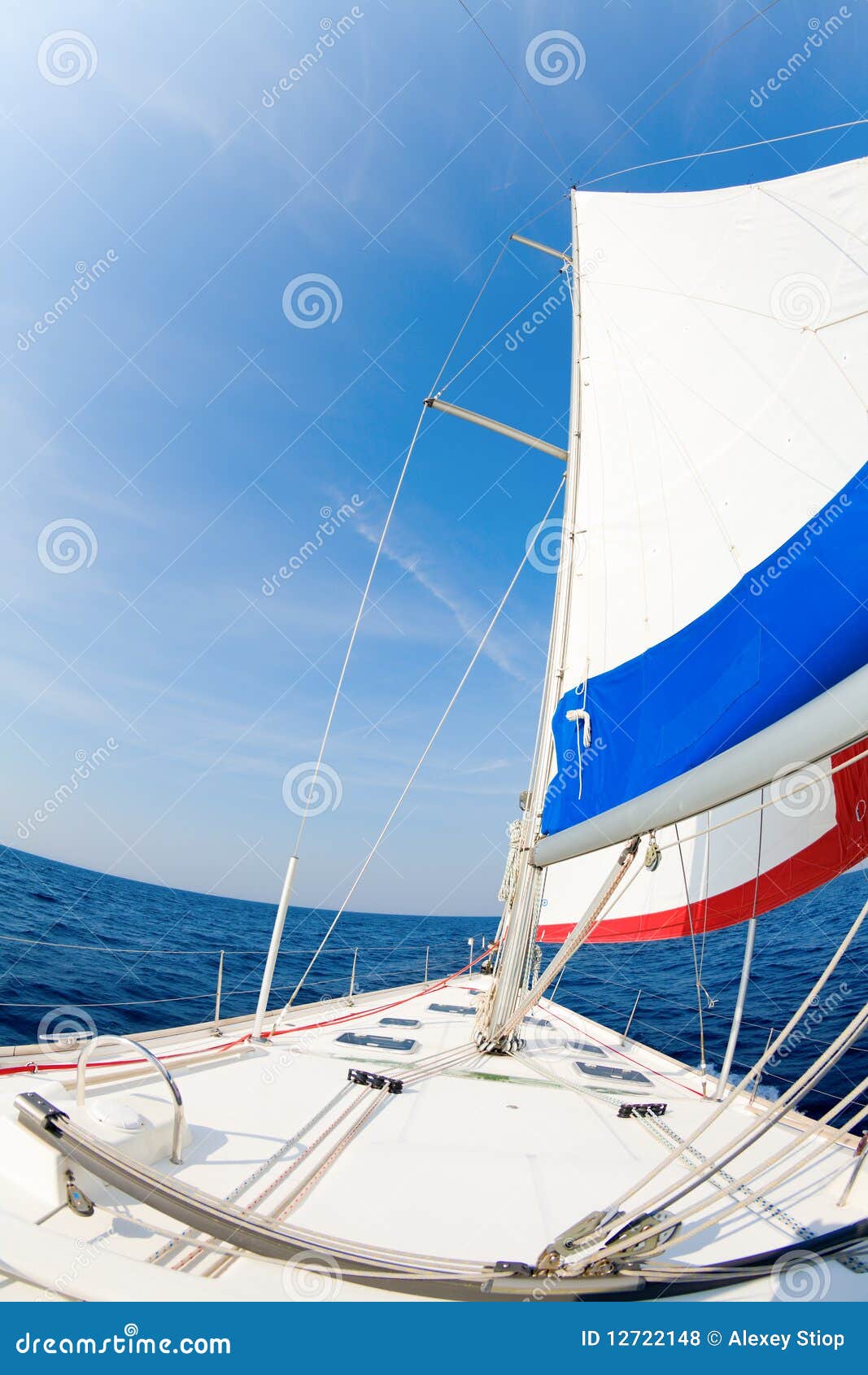 Sails up stock photo. Image of open, water, beautiful - 12722148