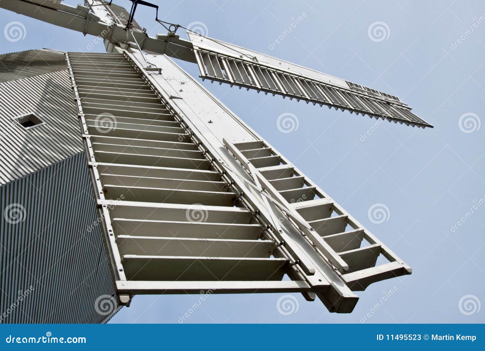 Sails of a Windmill stock image. Image of wood, tradition - 11495523