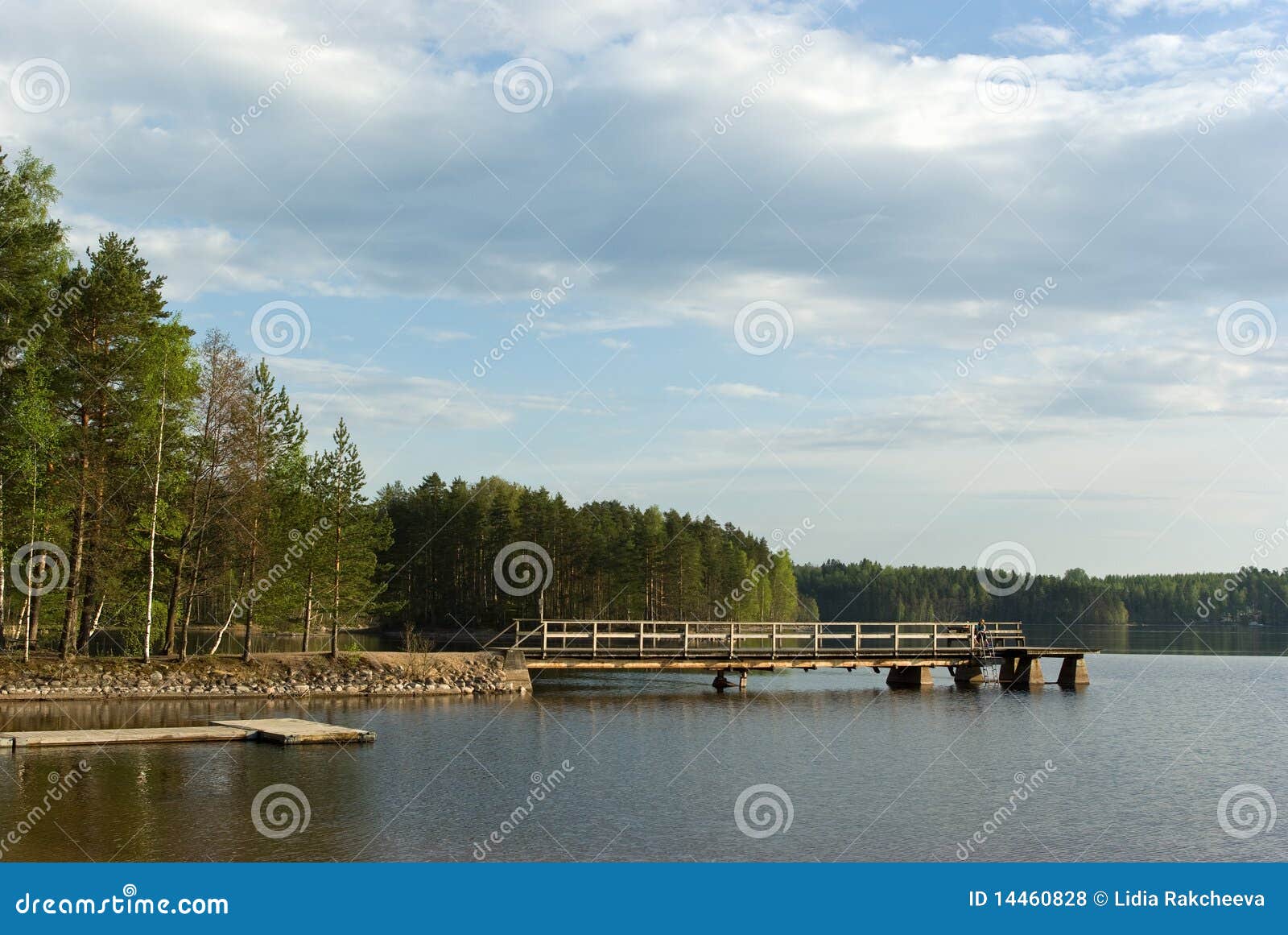 Saimaa Lake stock photo. Image of serene, sand, horizon - 14460828