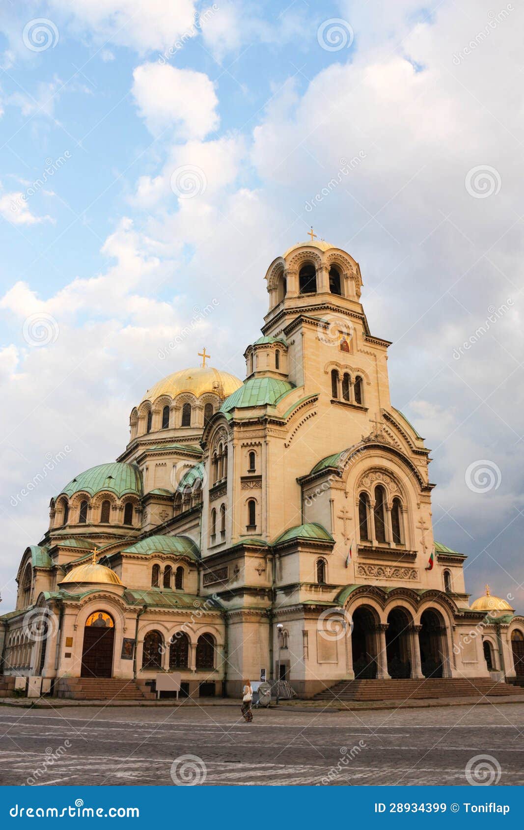 Saint Alexander Nevsky Cathedral Stock Image - Image of religion ...