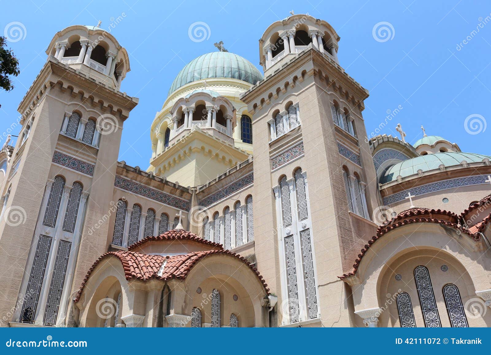 Saint Andrew Basilica De Patras Foto de Stock - Imagem de grécia, arte ...