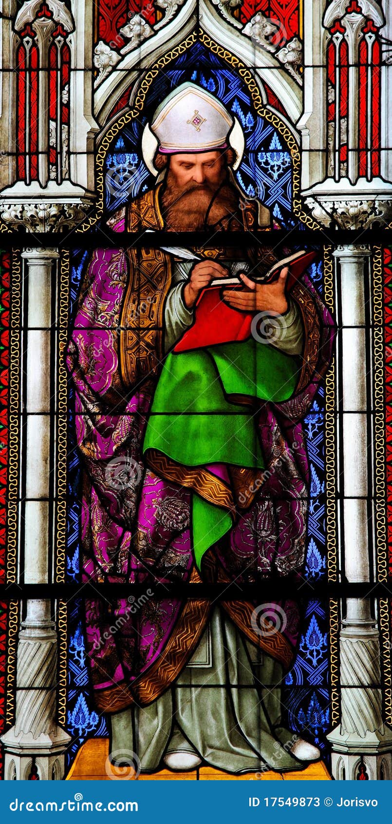 Saint Augustinus stock image. Image of koln, cologne - 17549873