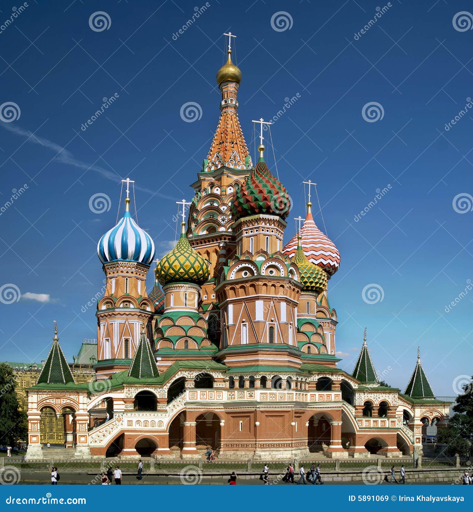 Saint Basil stock image. Image of place, history, church - 5891069