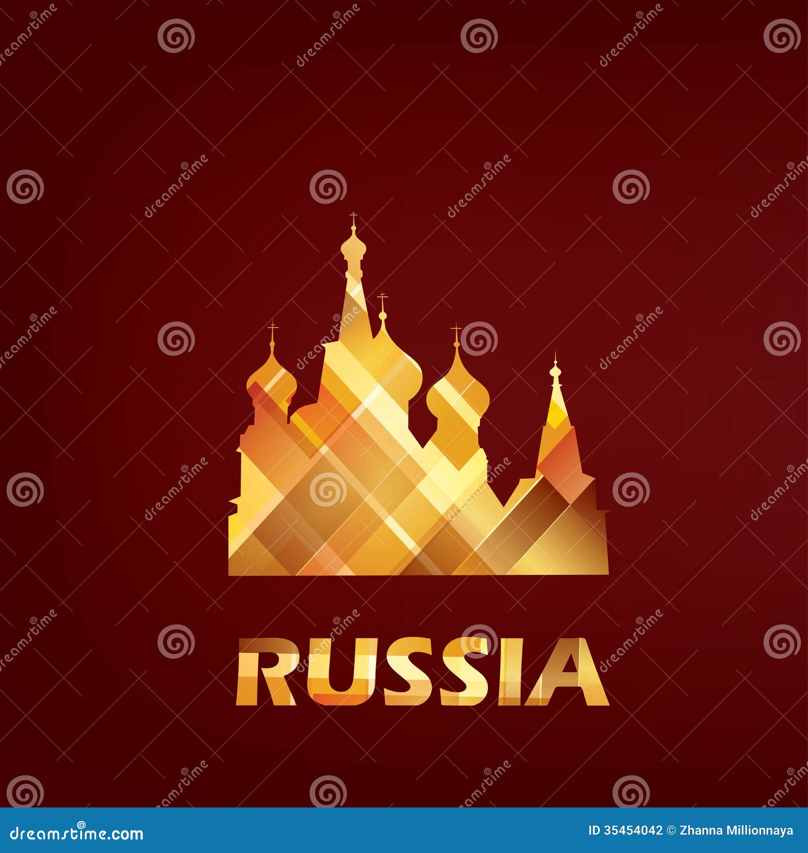 St. Basil`s Cathedral Vector Illustration Isolated On White Background ...
