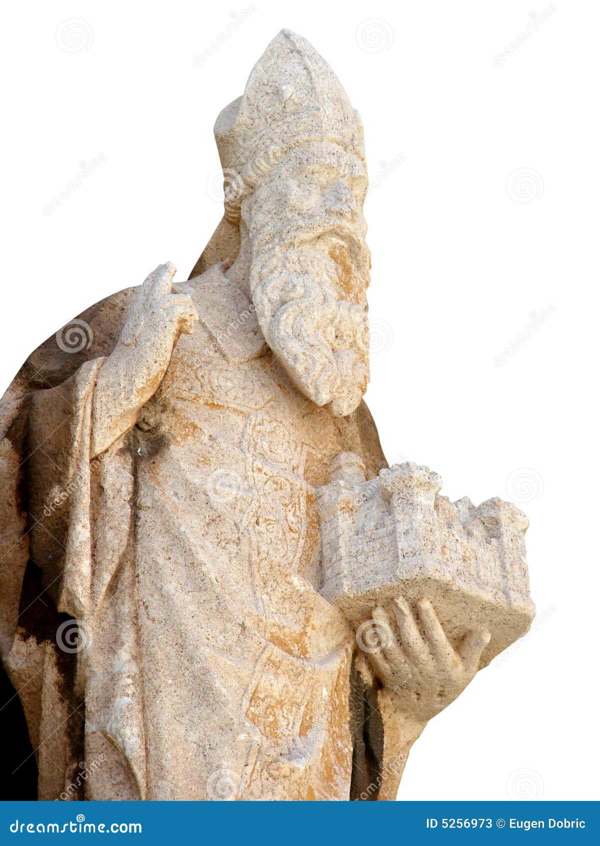 St. Blasius, The Patron Saint Of The City Of Dubrovnik Stock ...