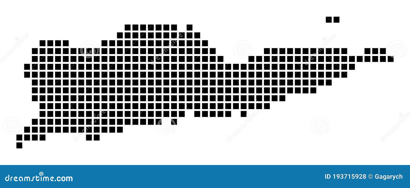 Saint Croix Outline Map Vector Illustration | CartoonDealer.com #324203522