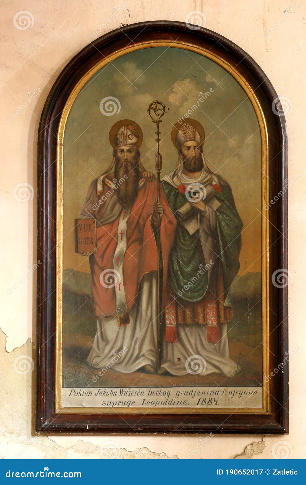 Saint Cyril and Methodius stock image. Image of belief - 190652017