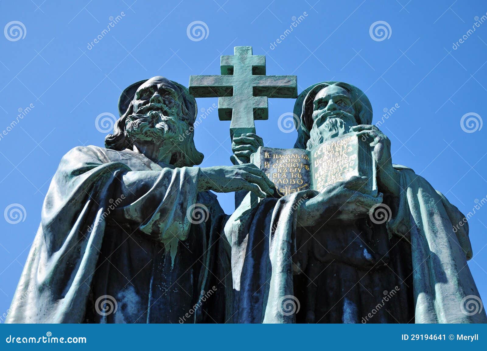 Saint Cyril and Methodius stock image. Image of saint - 29194641