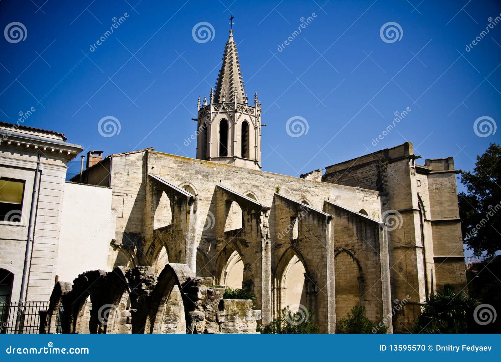 Saint Didier Church in Avignon Stock Photo - Image of religious ...