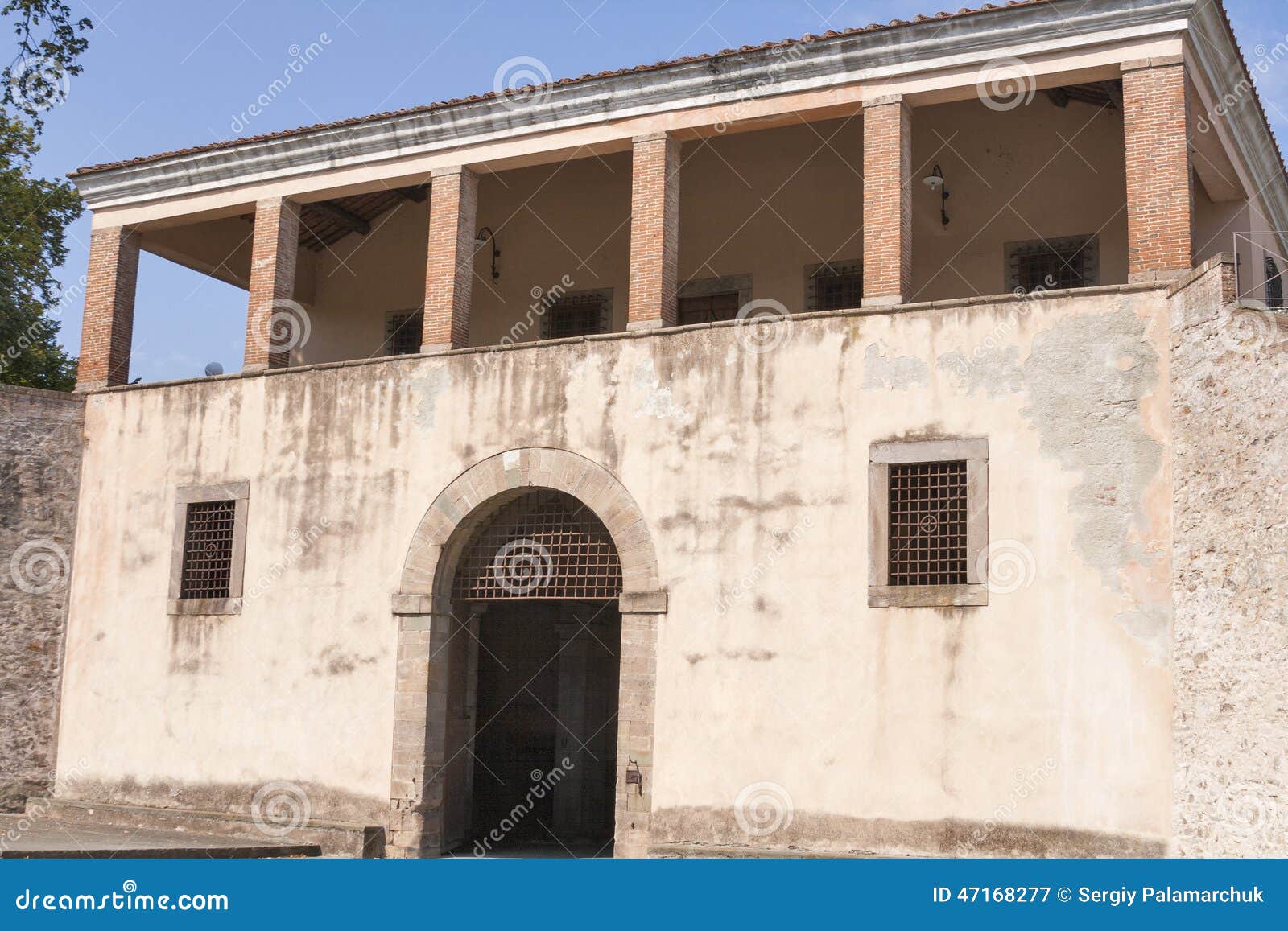 Saint Donato Gate in Lucca, Italy Stock Image - Image of horizontal ...