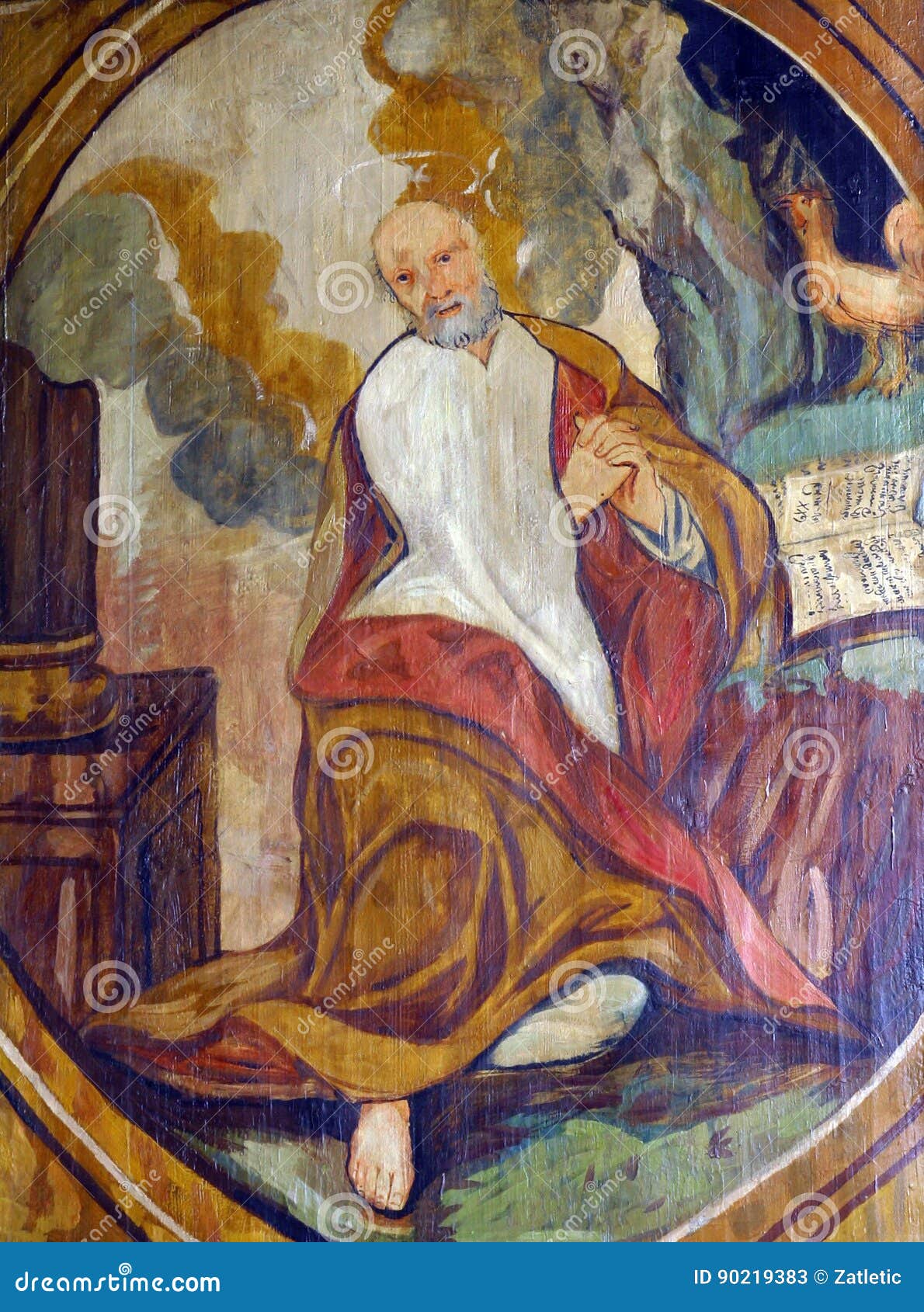 Saint Elijah stock image. Image of colour, cathedral - 90219383