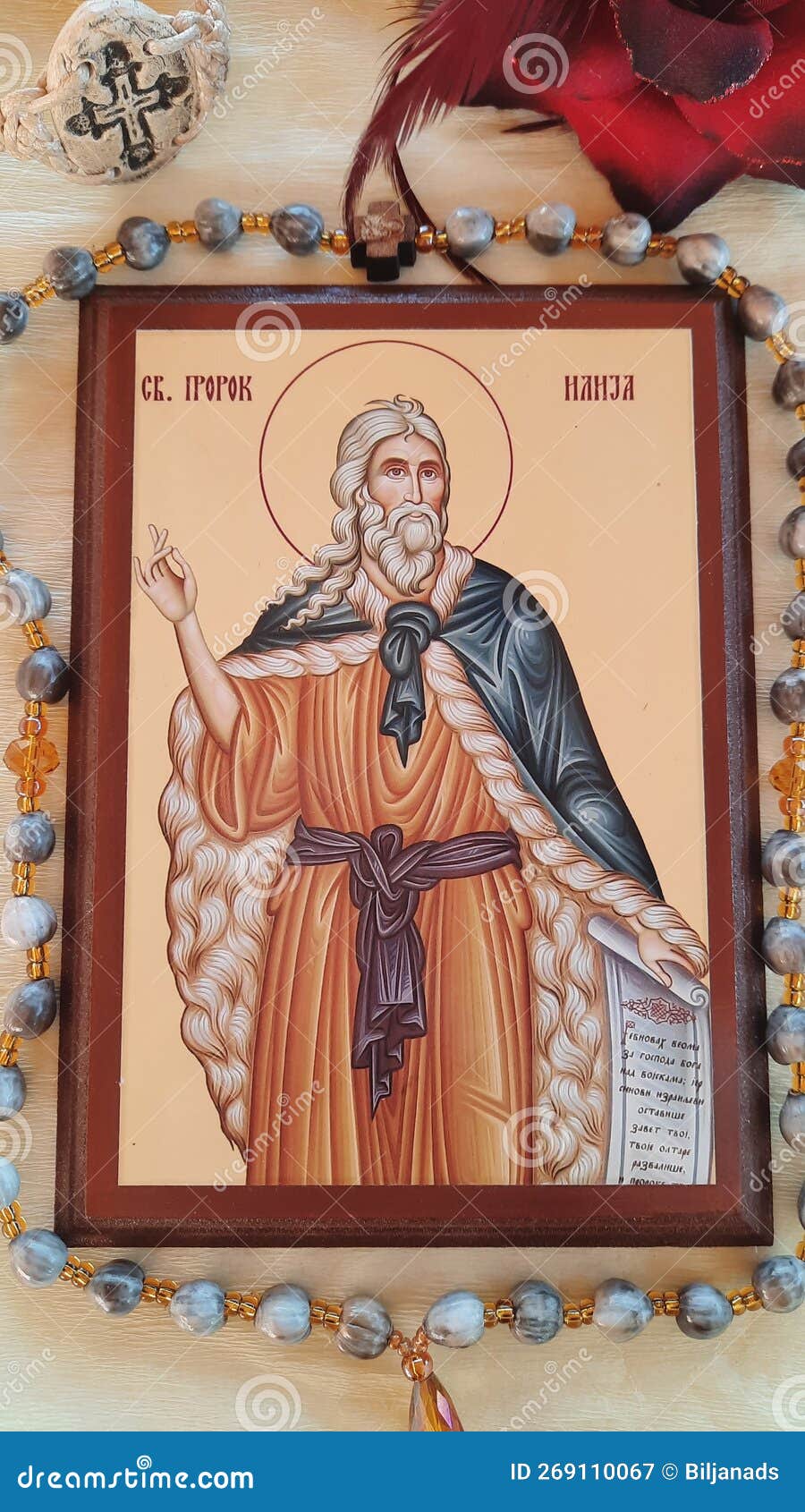 Elijah, Relief On The Facade Of Basilica Of Santa Croce In Florence ...